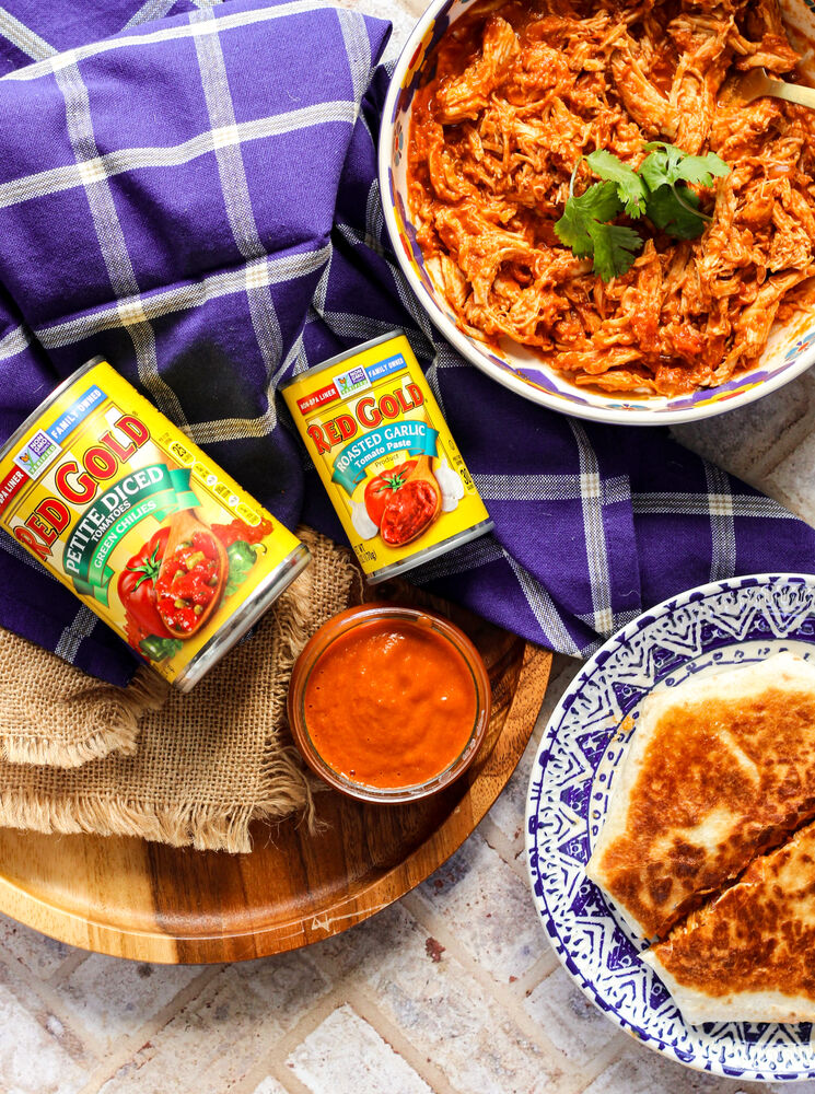 Homemade Chicken Tinga Crunch Wrap Supreme Recipe | The Feedfeed