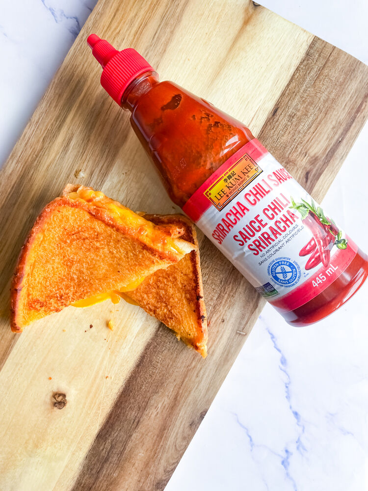 Sriracha Grilled Cheese Recipe | The Feedfeed