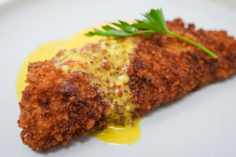 Crispy Fried Ocean Perch with Saffron Aioli Recipe | The Feedfeed