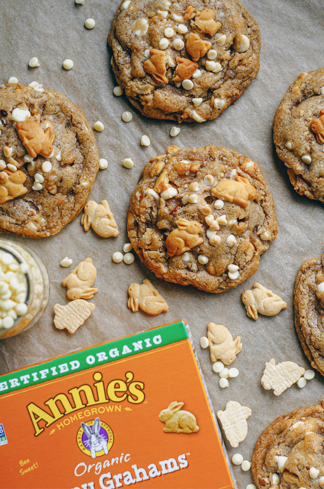 White Chocolate and Pecan Bunny Graham Cookies Recipe | The Feedfeed