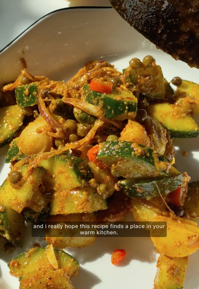 Nepali Cucumber Aachar (Spicy Salad) Recipe | The Feedfeed