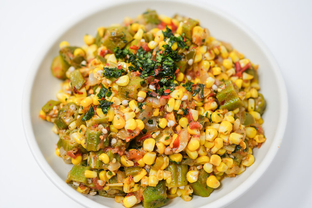 Corn and Okra Succotash Recipe | The Feedfeed