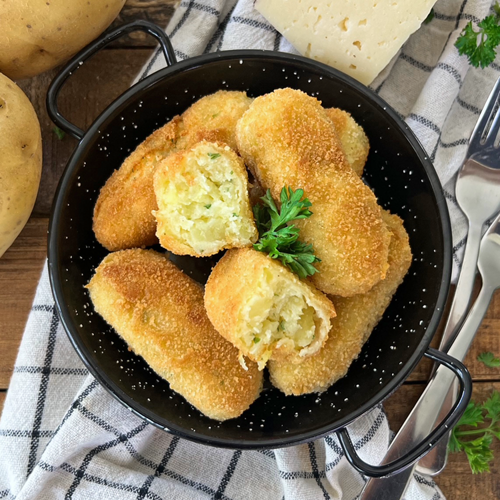 Classic Spanish Potato Croquettes | Quick & EASY Tapas Recipe Recipe ...
