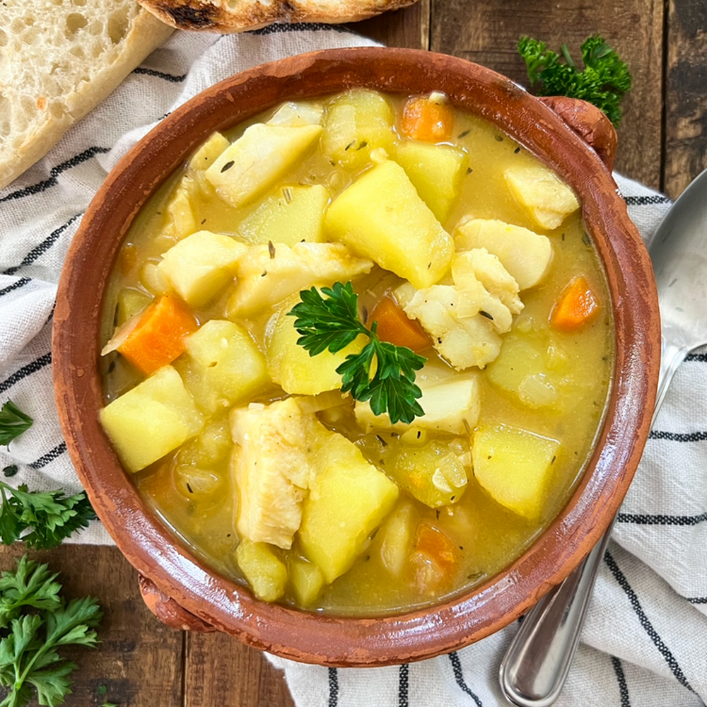Spanish Potato and Cod Stew | Hearty and Flavorful ONE-PAN Recipe ...