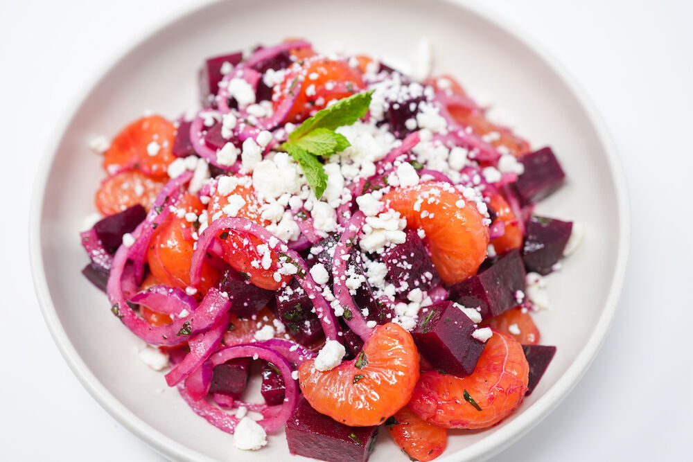 Roasted Beet and Tangerine Salad Recipe | The Feedfeed
