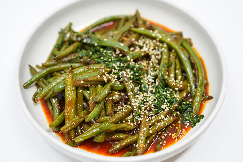 Szechuan Stir-Fried Green Beans Recipe | The Feedfeed