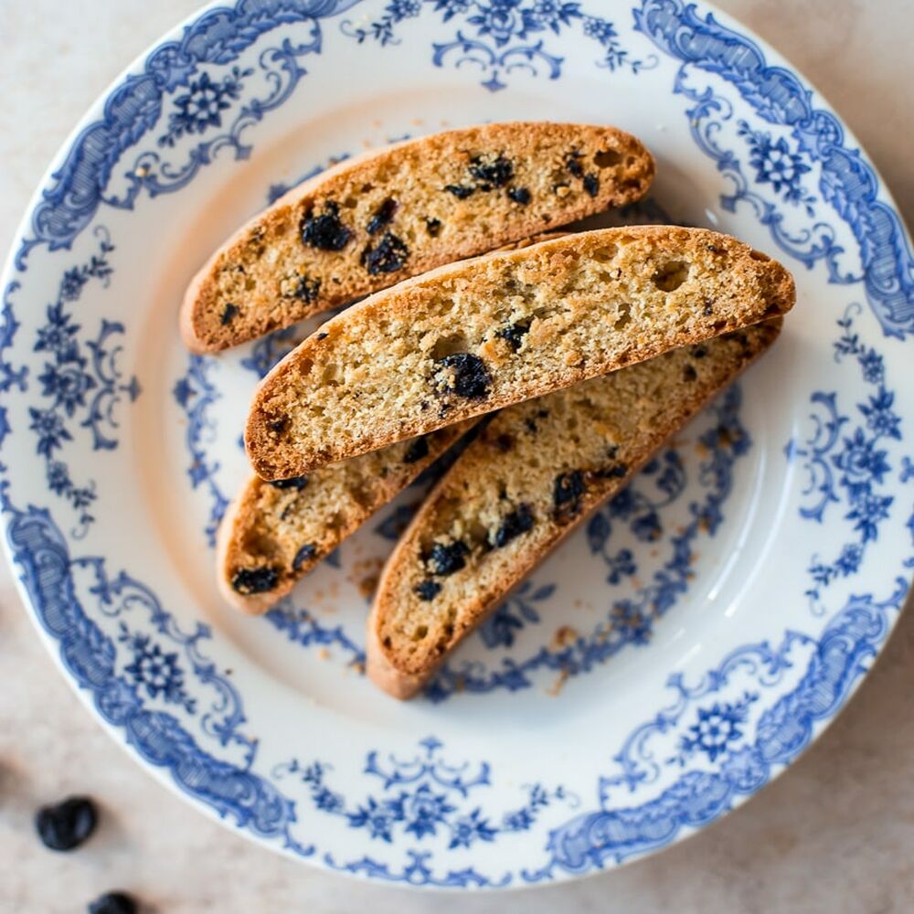 Blueberry Lemon Biscotti Recipe | The Feedfeed