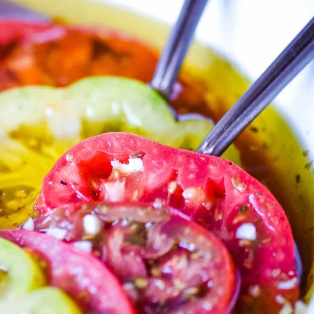Tomato salad - two cloves kitchen Recipe | The Feedfeed