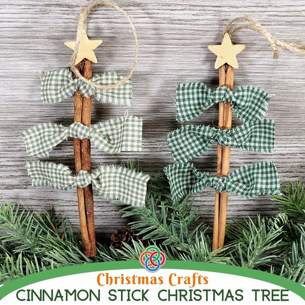 Homemade knotted bow cinnamon stick christmas tree Recipe | The Feedfeed