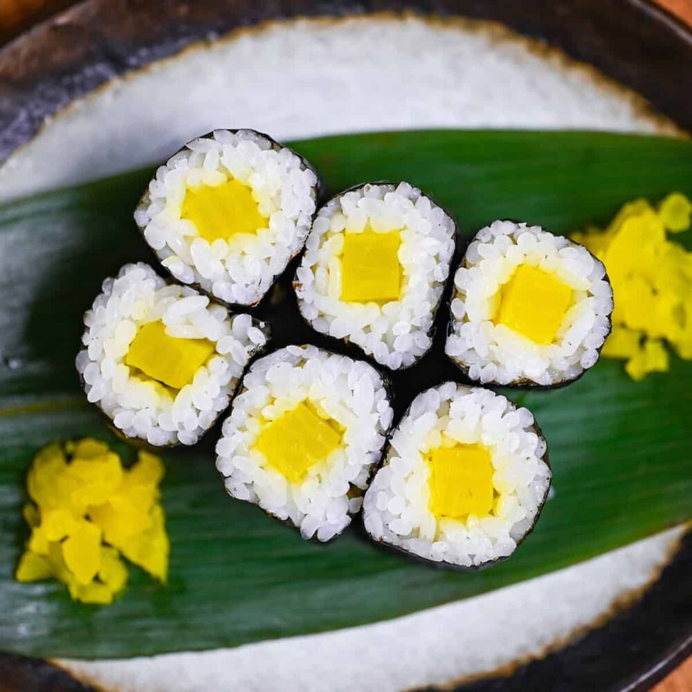 Shinko Maki (Pickled Daikon Sushi Rolls) Recipe | The Feedfeed