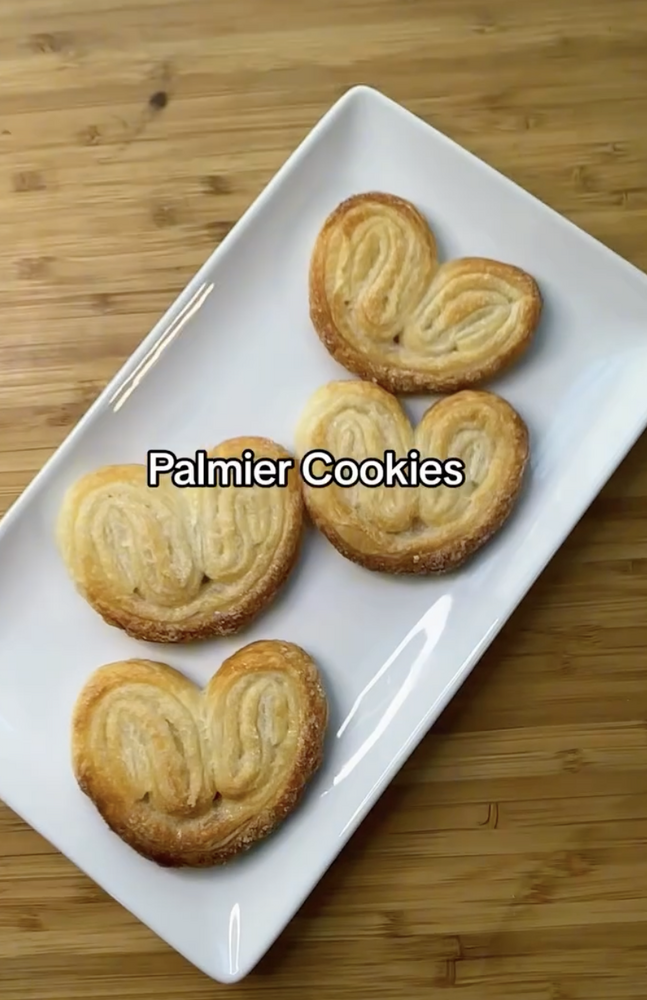 2-Ingredient Palmier Cookies Recipe | The Feedfeed