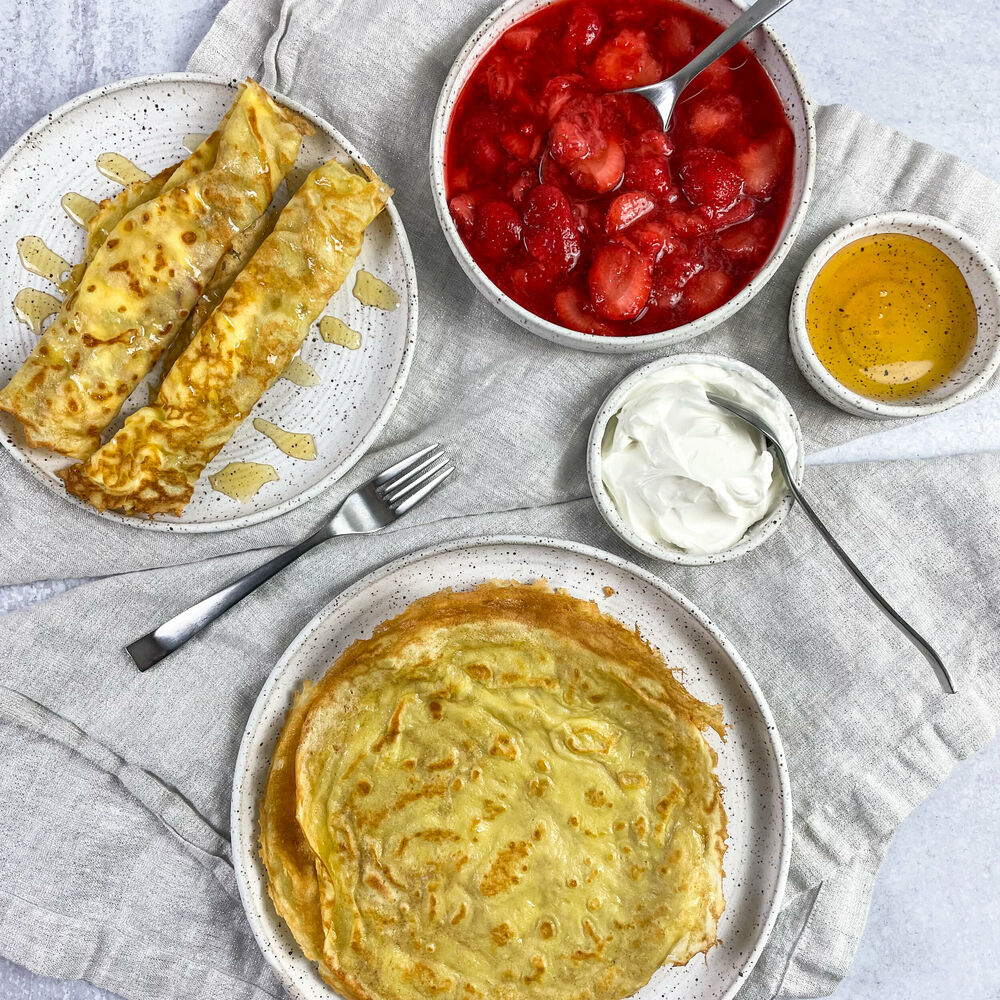 Sweet crepes — rachel master kitchen Recipe | The Feedfeed