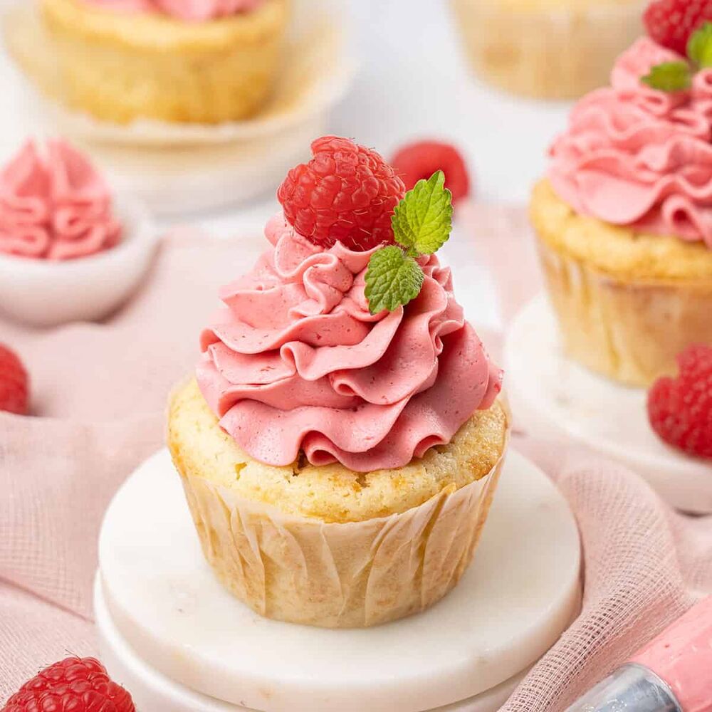 Raspberry Cupcakes Recipe | The Feedfeed