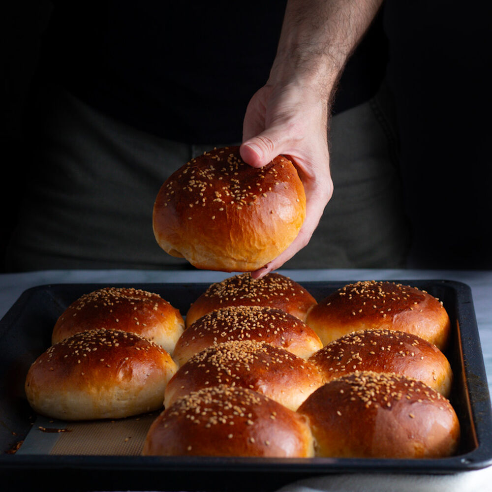 Soft Potato Burger Buns Recipe | The Feedfeed