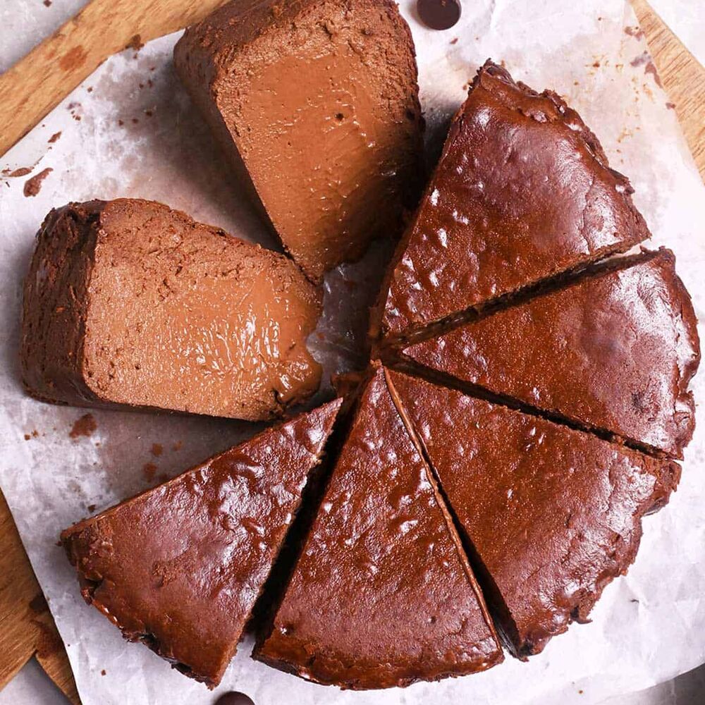Chocolate Basque Cheesecake Recipe | The Feedfeed