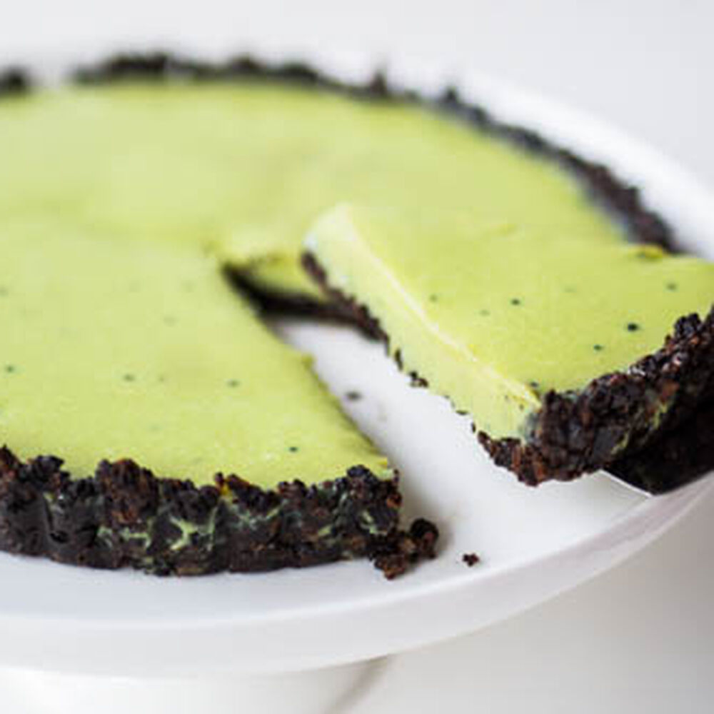 No-Bake Matcha (Green Tea) & Oreo Tart Recipe Recipe | The Feedfeed