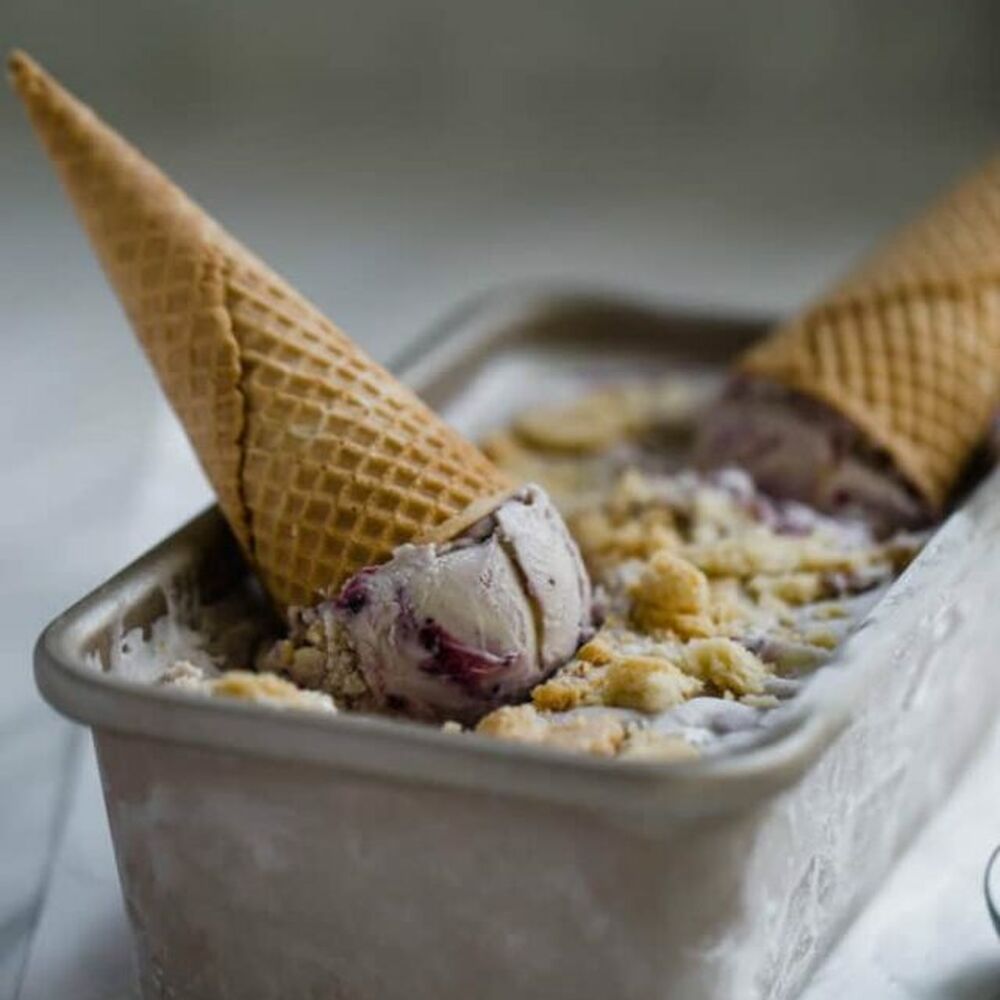Homemade blueberry pie ice cream - well seasoned studio Recipe | The ...