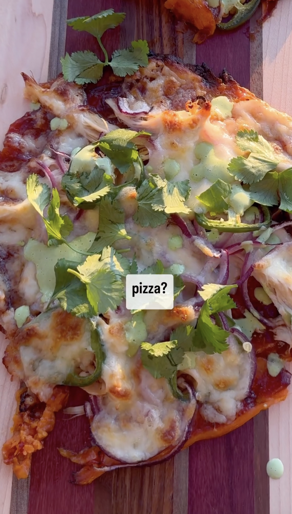 Smashed Sweet Potato Pizza Recipe | The Feedfeed