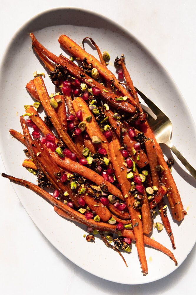 Honey-Balsamic Roasted Carrots Recipe | The Feedfeed