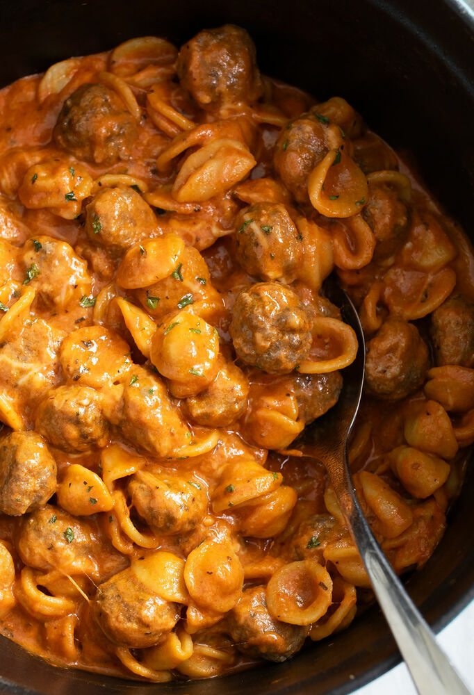 Meatball Pasta Recipe | The Feedfeed