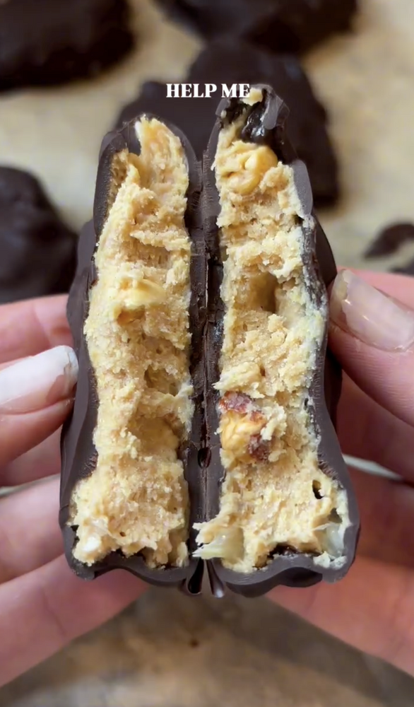 Peanut Butter Chocolate Discs Recipe | The Feedfeed