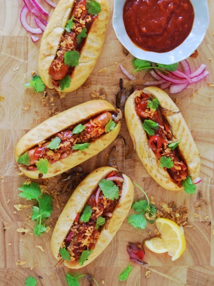 Supreme food court hot dogs Recipe | The Feedfeed