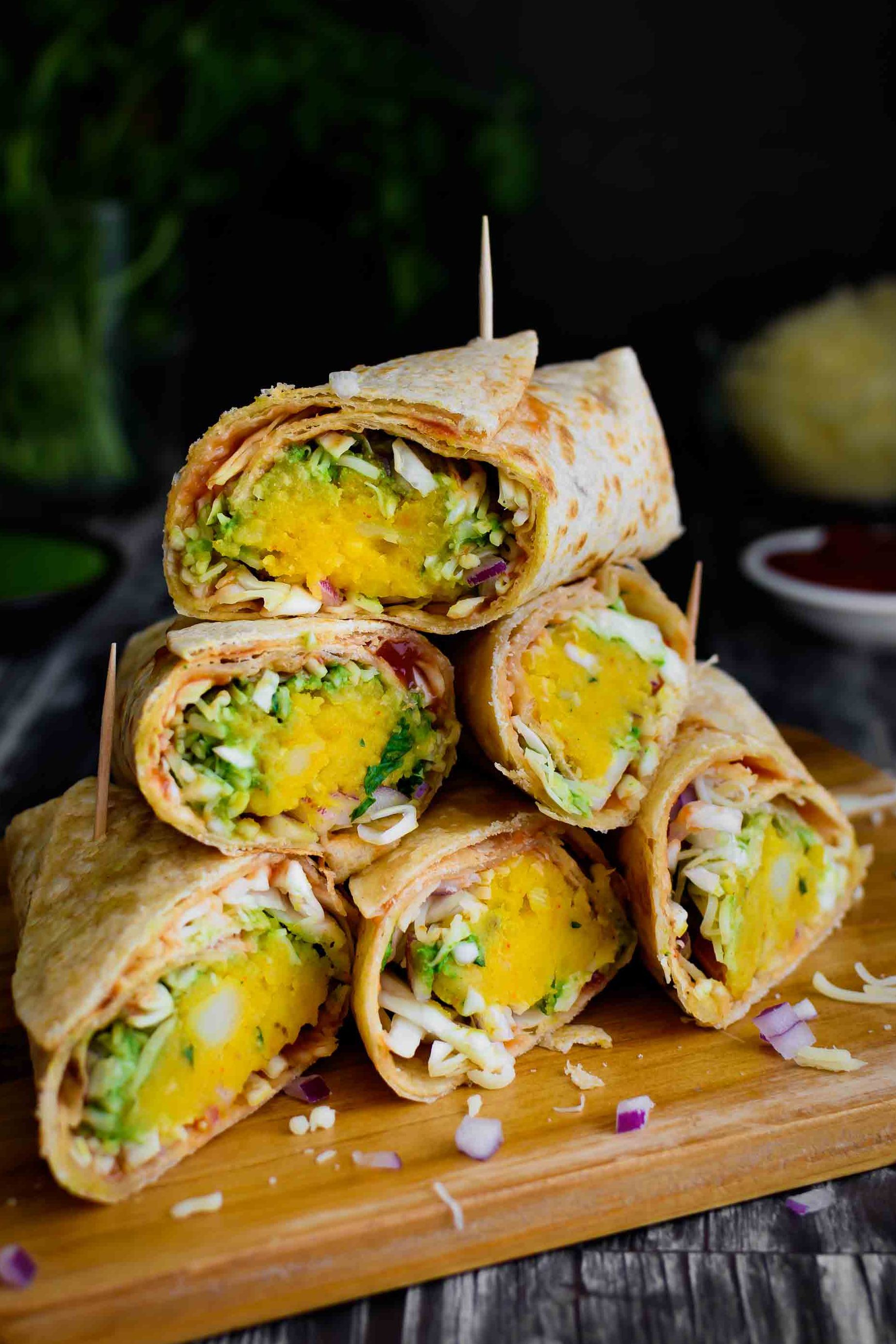 Vegetable Potato Wrap Recipe | The Feedfeed
