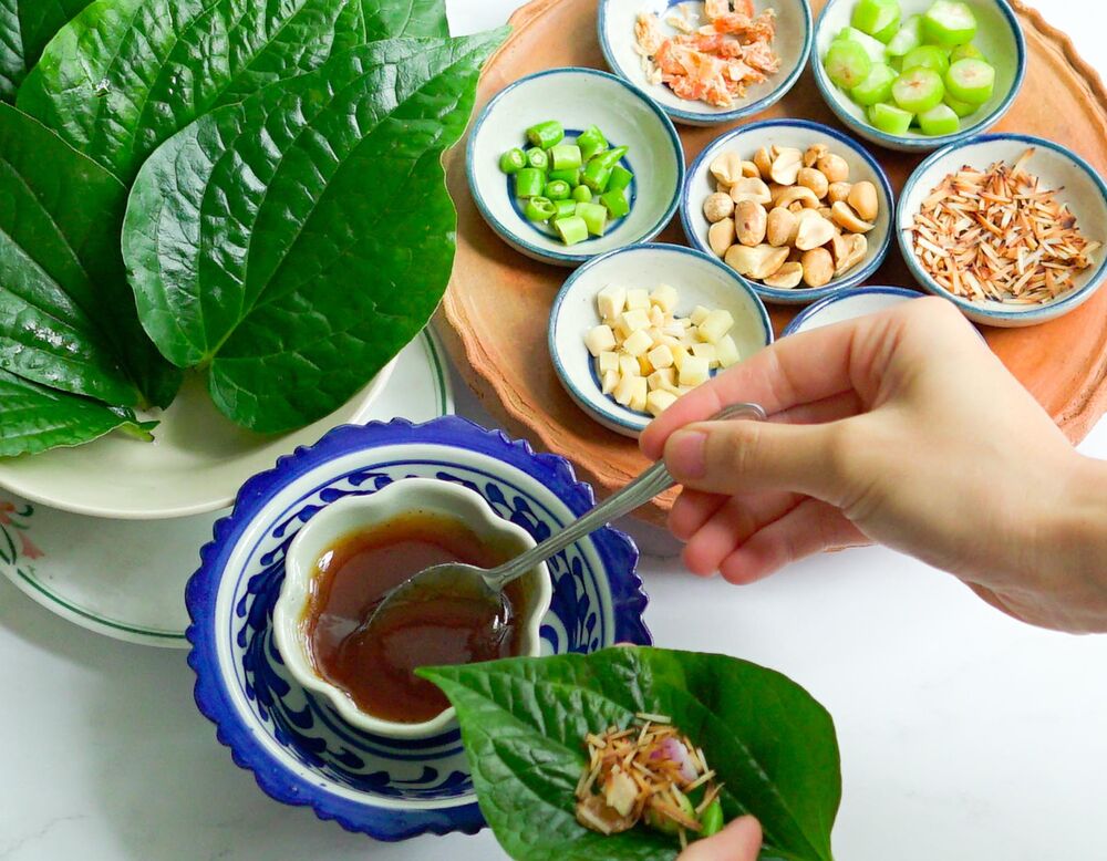 Miang khum - a traditional thai appetiser - pananapa Recipe | The Feedfeed