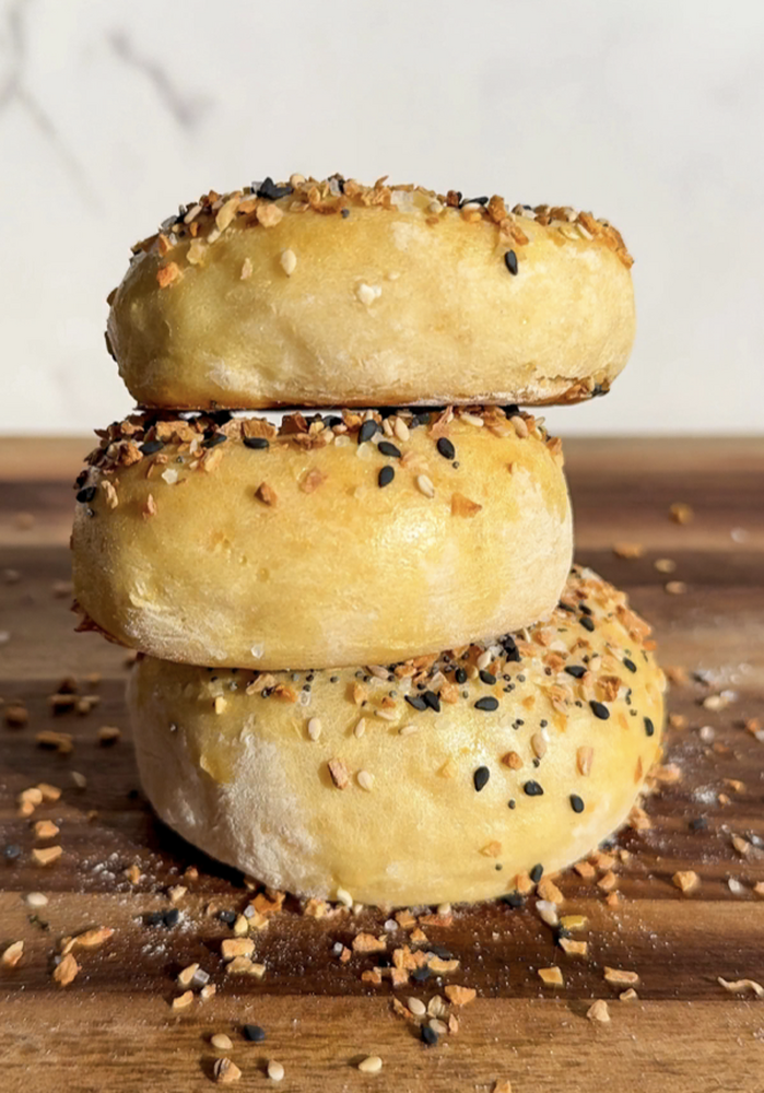 High-Protein Cottage Cheese Bagels Recipe | The Feedfeed