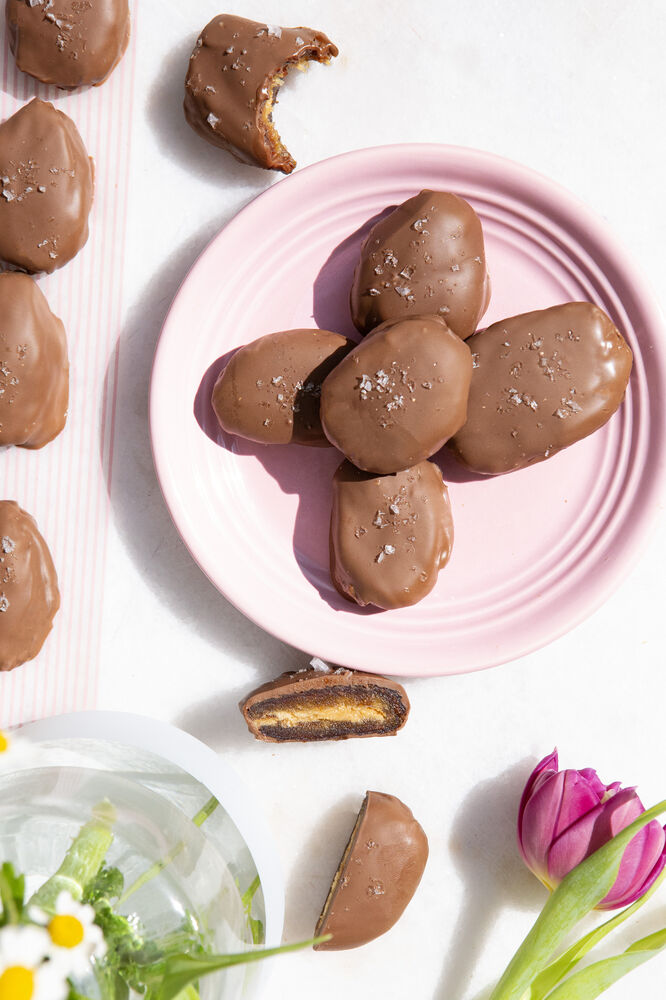 Peanut Butter Egg Dates Recipe | The Feedfeed