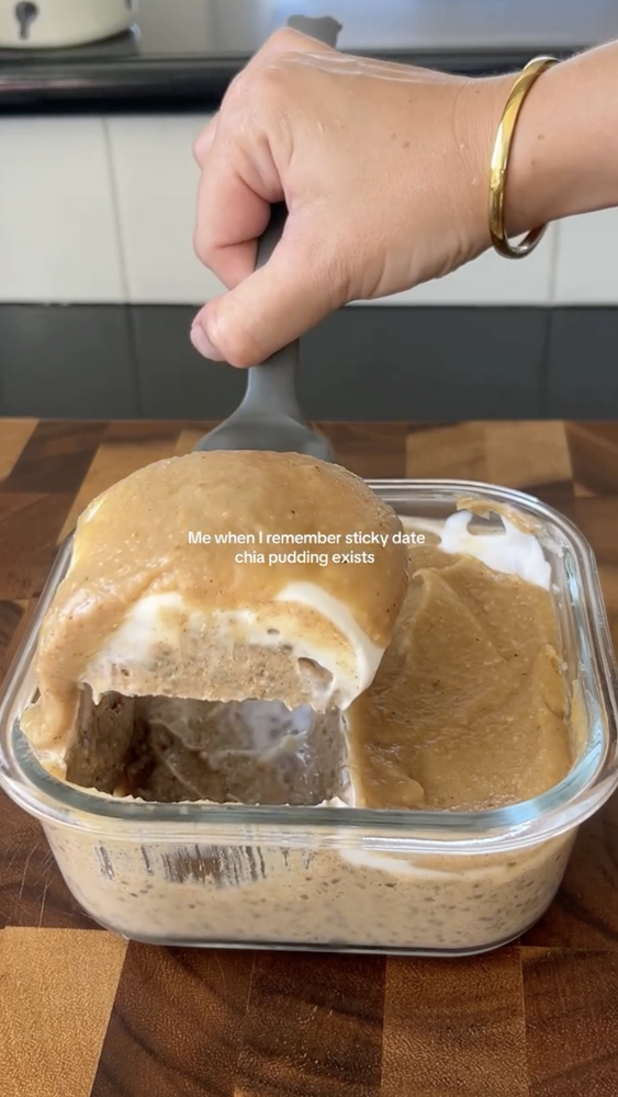 Sticky Date Chia Pudding Recipe | The Feedfeed