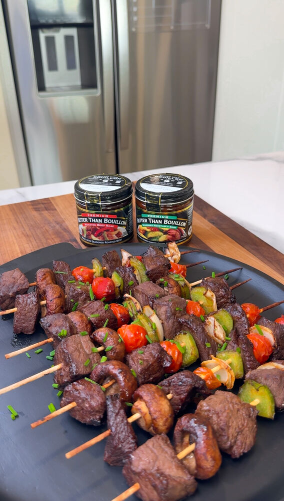 Spring-Inspired Beef Skewers Recipe | The Feedfeed