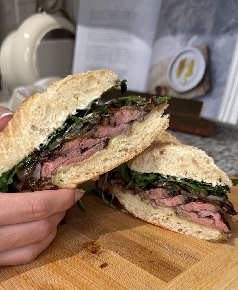 Grilled Sirloin Steak Sandwich Recipe | The Feedfeed