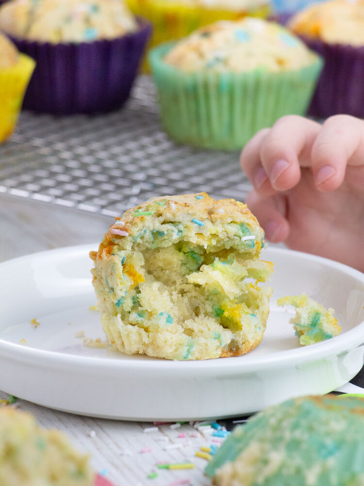 Funfetti Birthday Muffins Recipe | The Feedfeed
