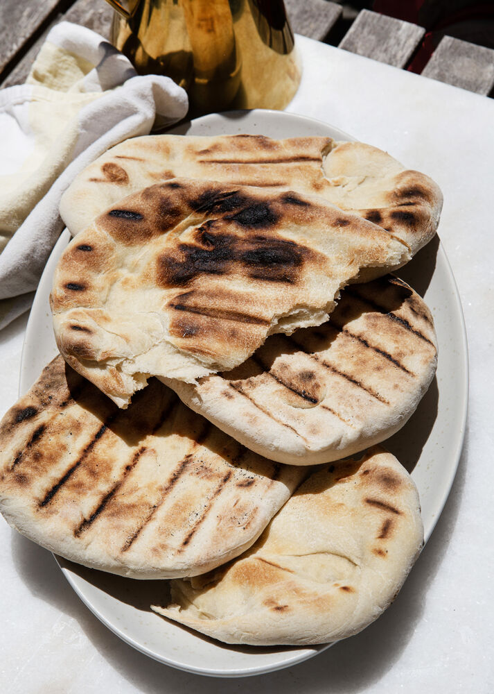 Easy Grilled Flatbread Recipe | The Feedfeed