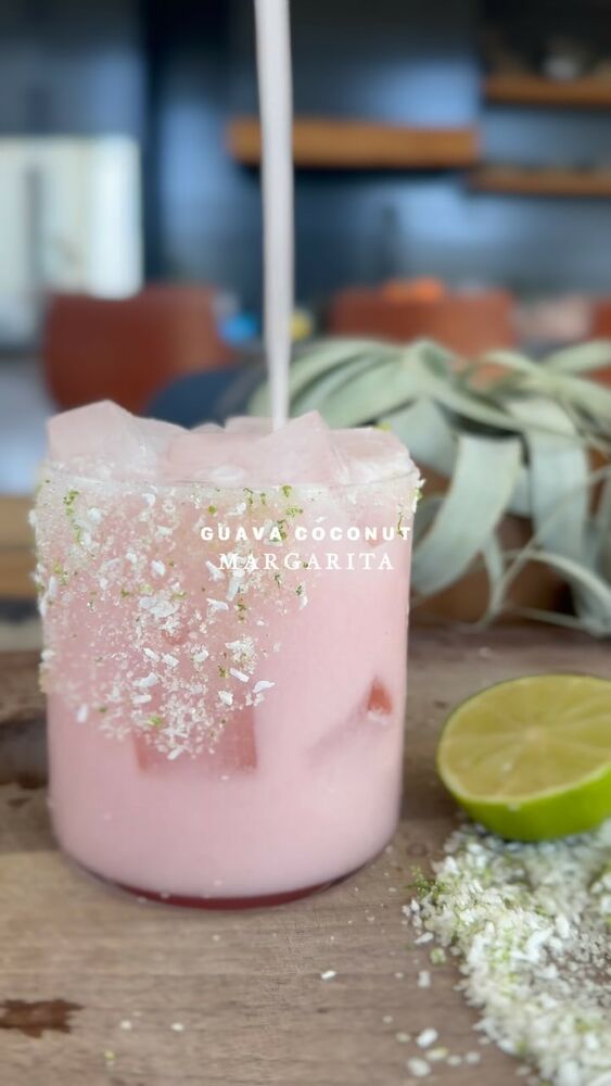 Guava Coconut Margarita Recipe | The Feedfeed