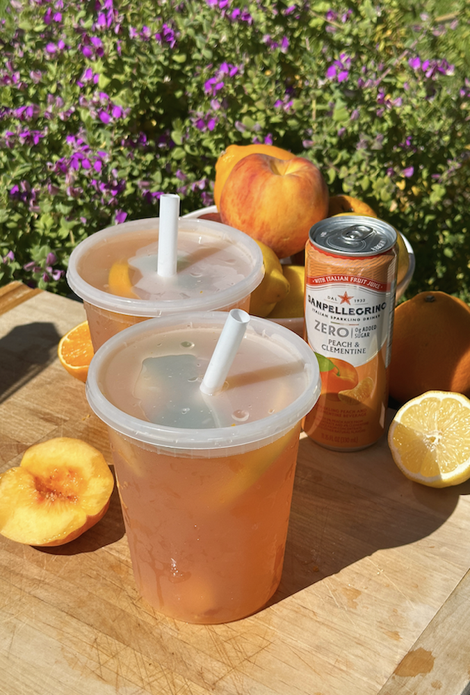 Peach Clementine Spritz Buckets Recipe | The Feedfeed