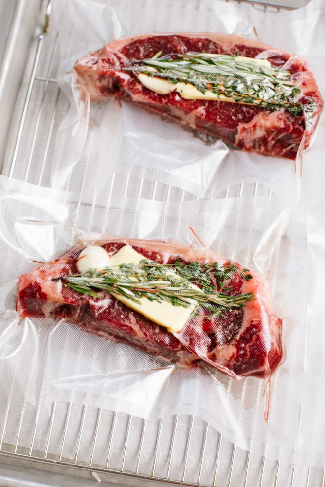 Air Sous Vide Ribeye Steaks Recipe | The Feedfeed