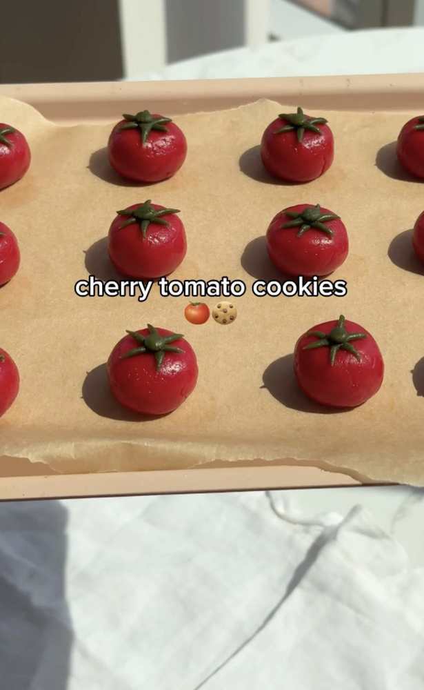 Cherry Tomato Cookies Recipe | The Feedfeed