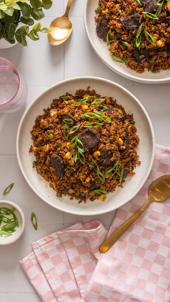 Chinese Beef Fried Rice Recipe | The Feedfeed