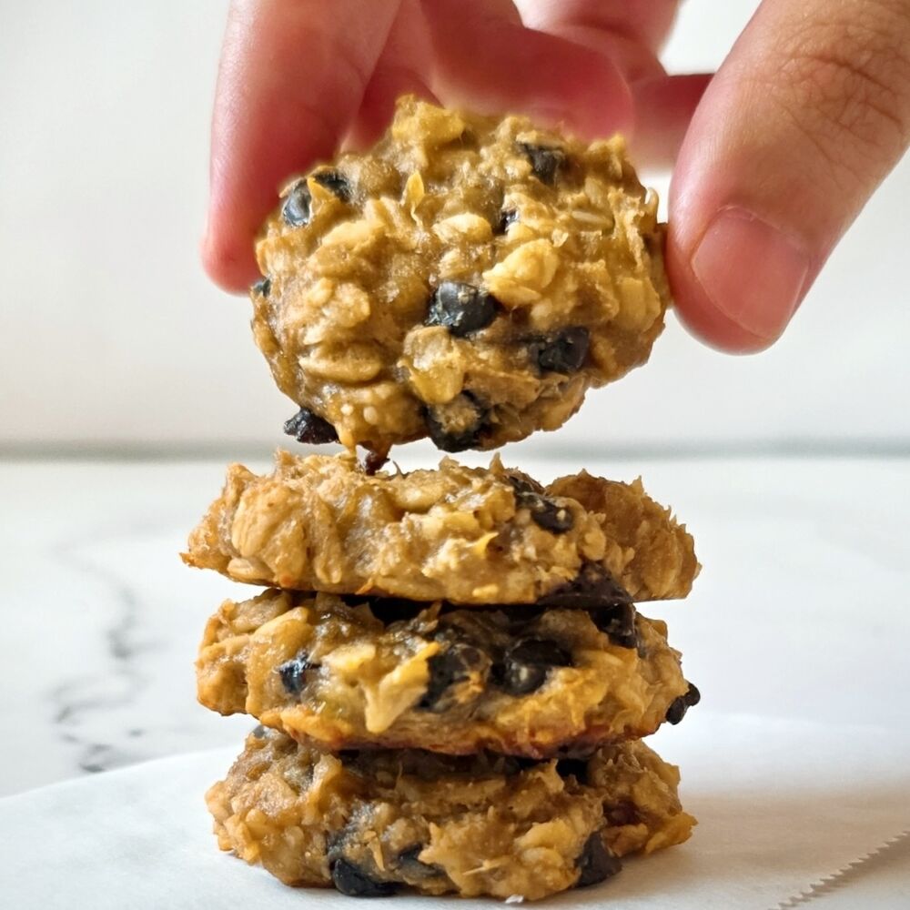 Easy Oatmeal Banana Cookies Recipe With Chocolate Chips Recipe The