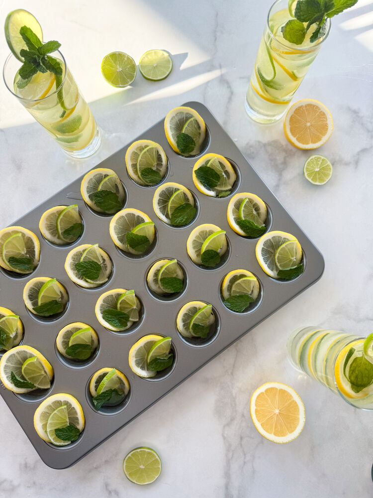 Nojito-Style Ice Cubes Recipe | The Feedfeed
