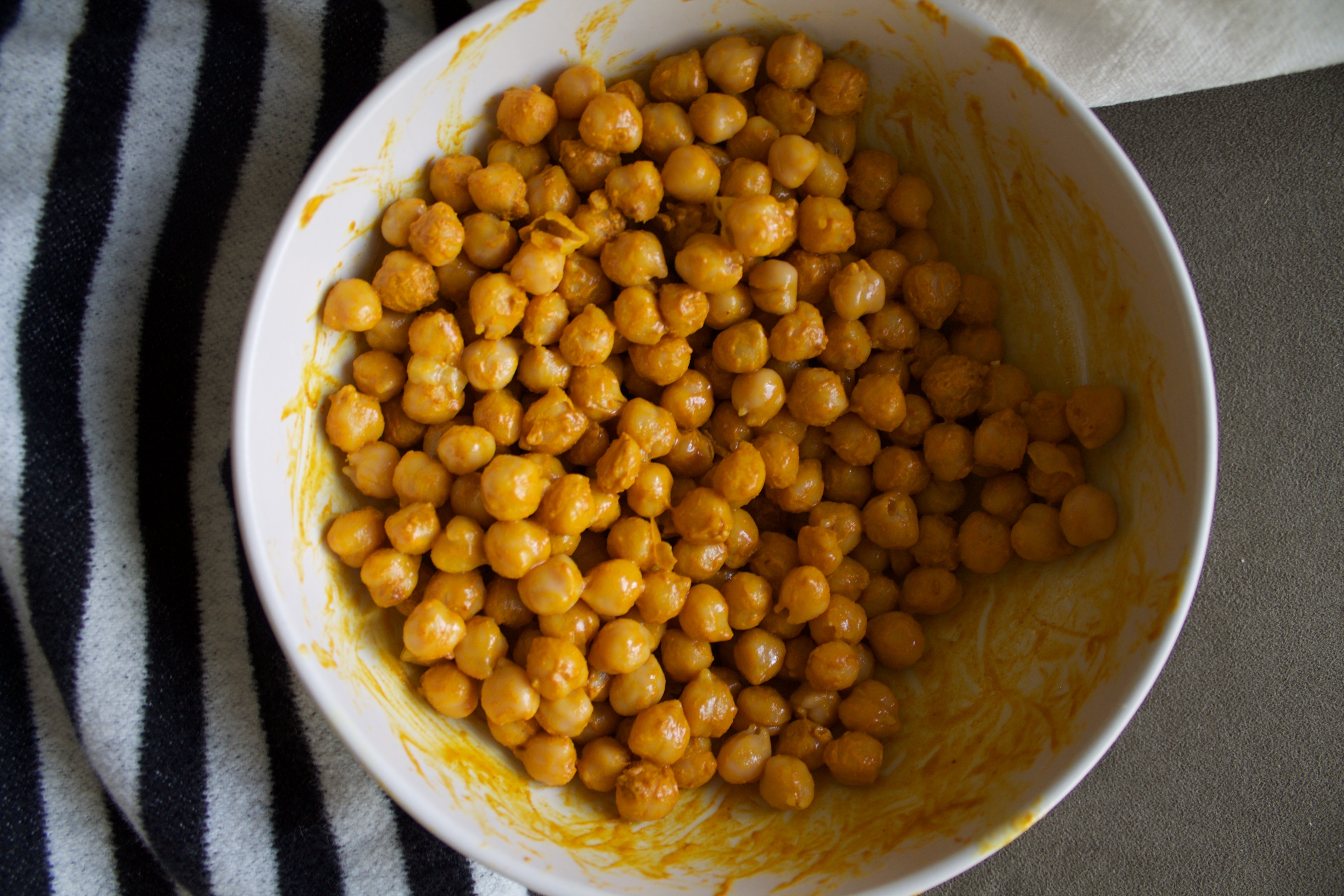 Savory Greens Bowl Paired With Telula Green Zing by Nicole Cogan , Los ...