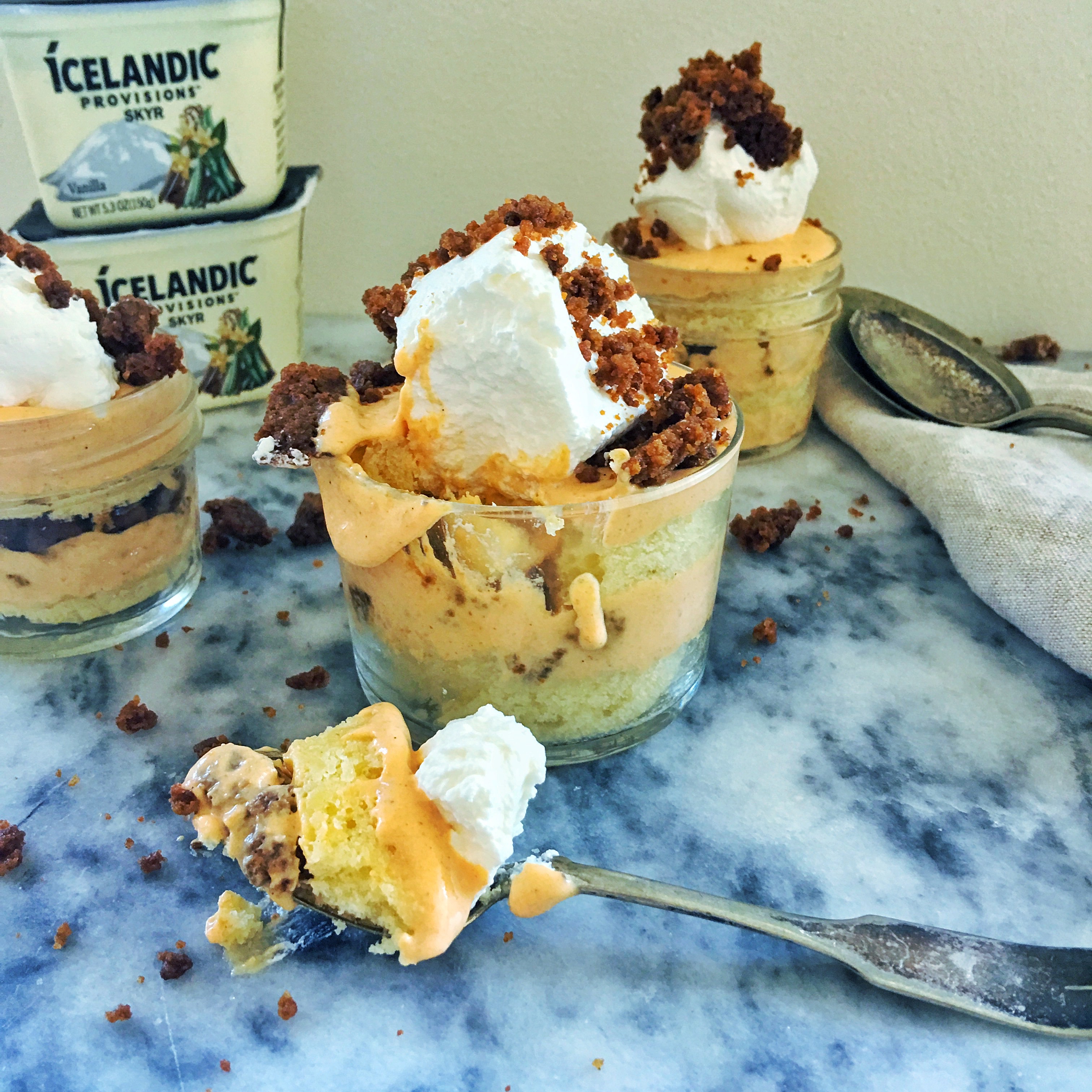 Pumpkin Skyr Parfaits by kevmasse, New York City | The Feedfeed