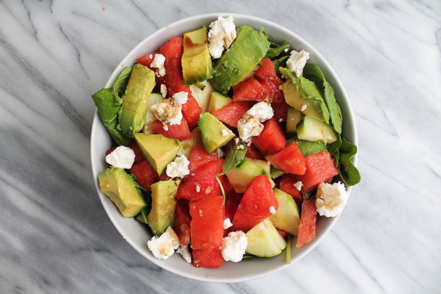 Watermelon Salad by Nicole Cogan , Los Angeles/ New York | The Feedfeed