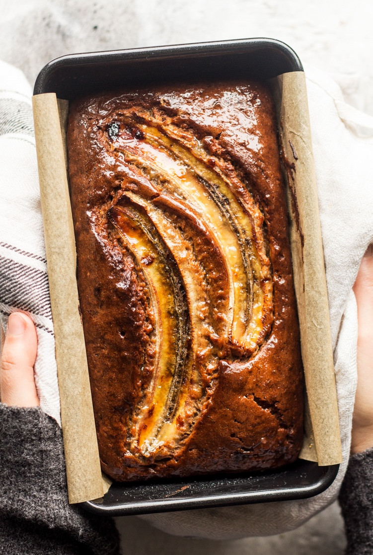 Maple Glazed Banana Bread Recipe The Feedfeed