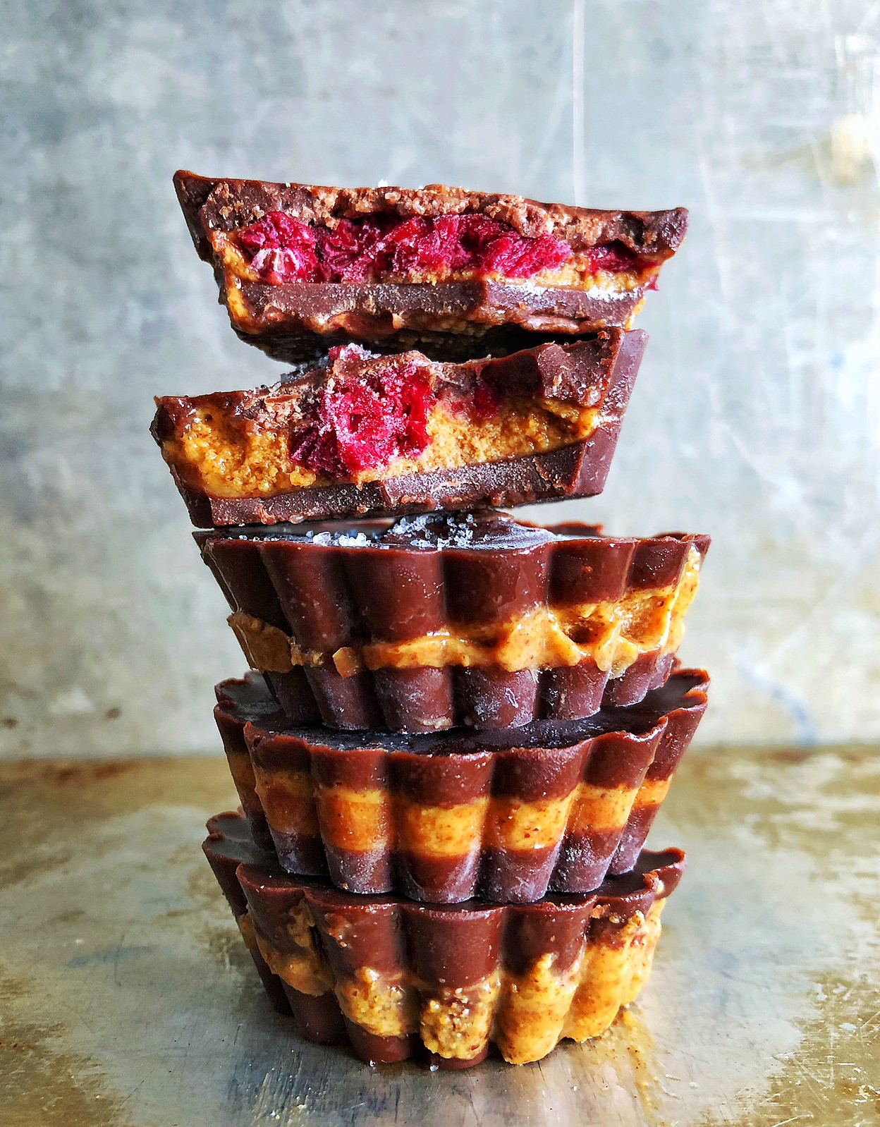 Almond Butter Raspberry Cups Recipe | The Feedfeed