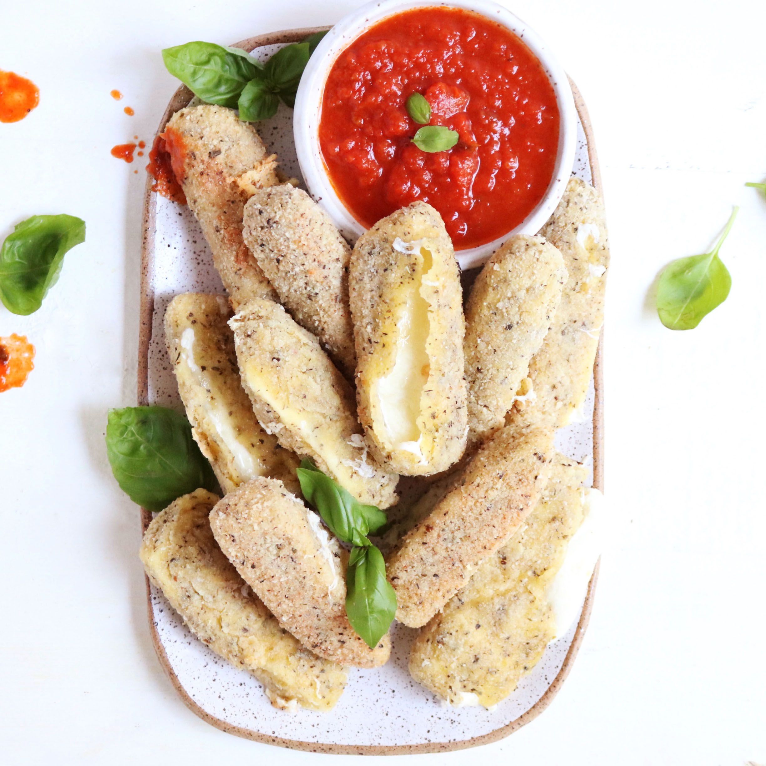 Fresh Mozzarella Sticks Recipe | The Feedfeed