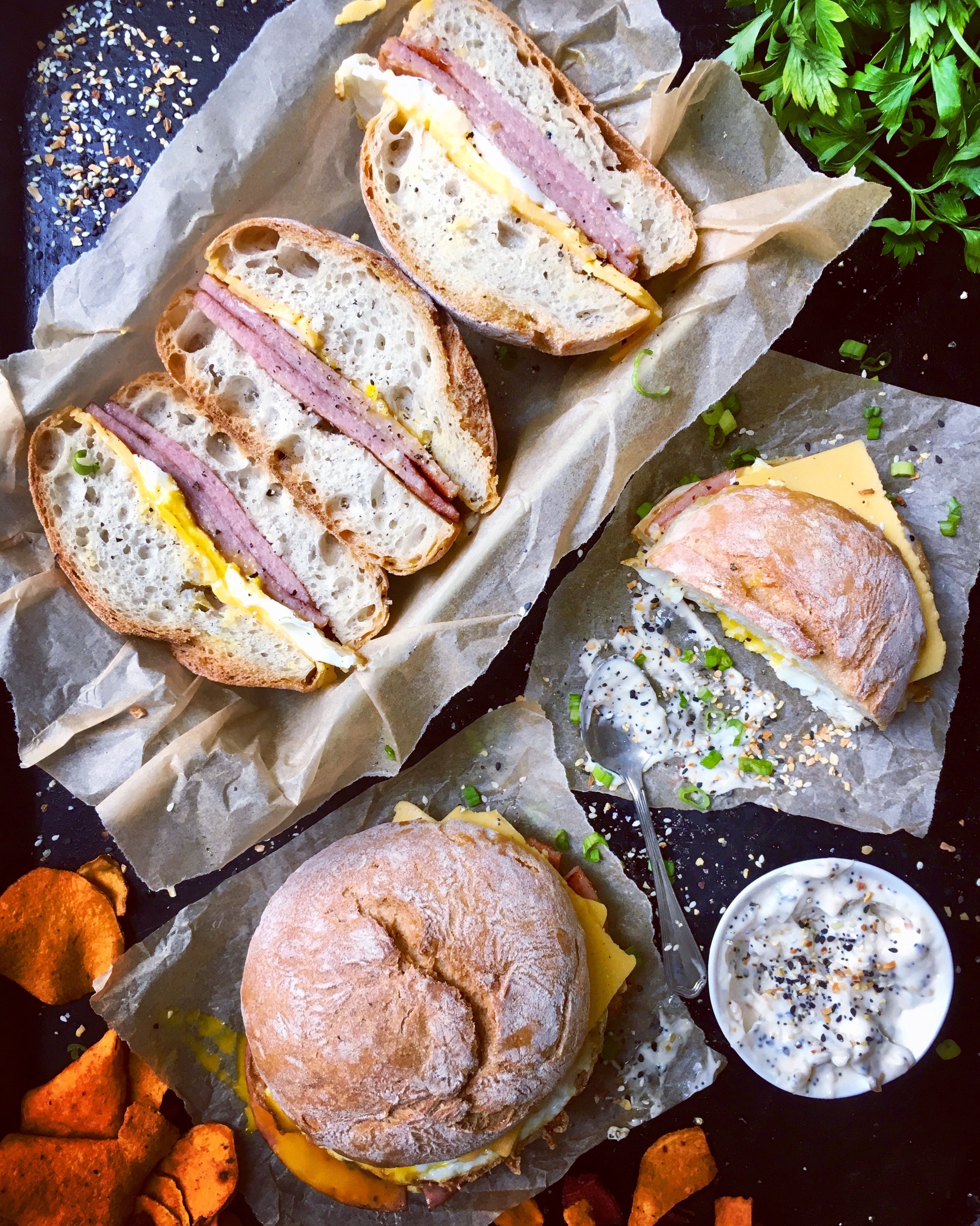 Taylor Ham, Egg and Deli American Recipe | The Feedfeed