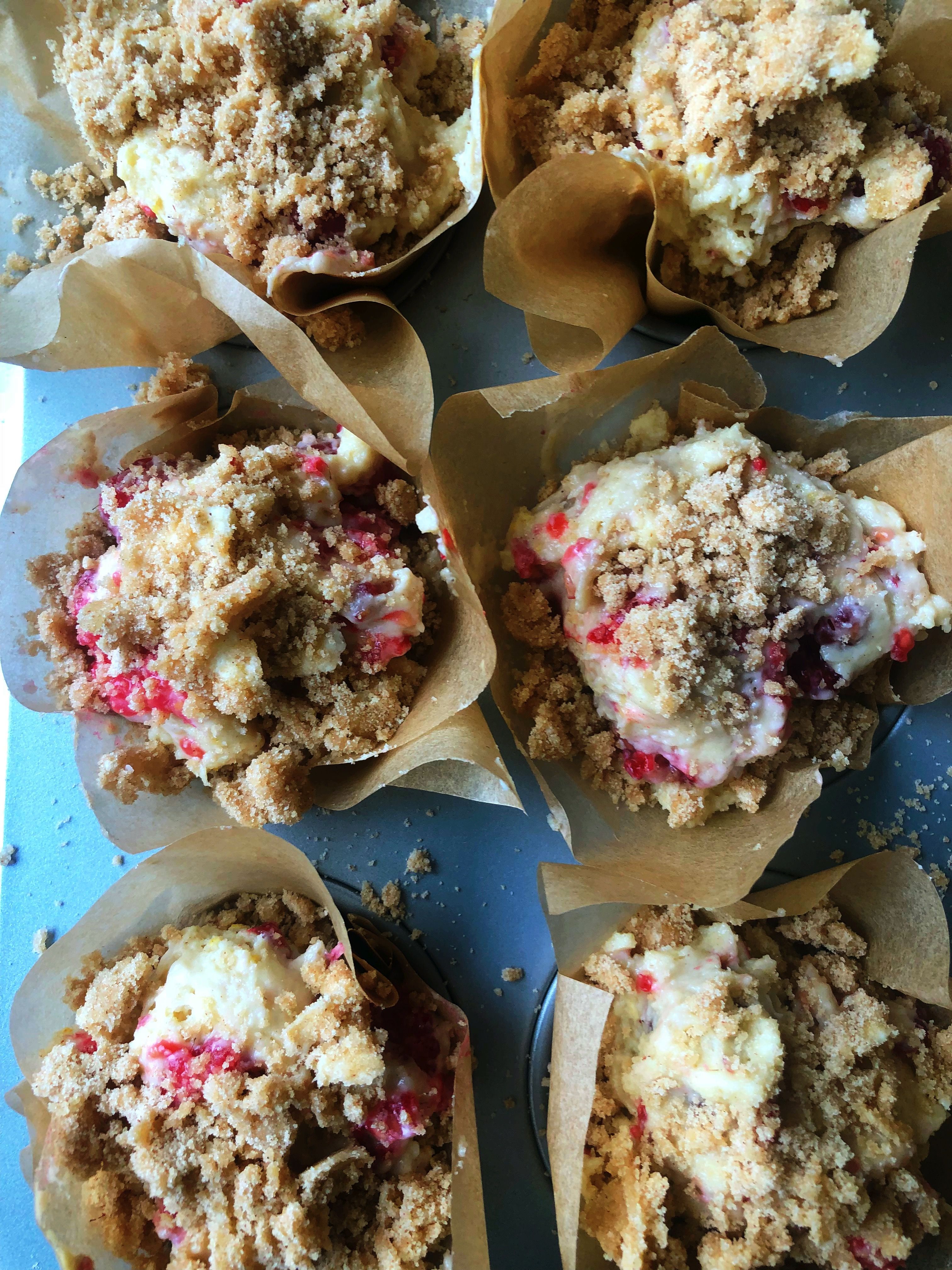 Raspberry Streusel Muffins Recipe | The Feedfeed